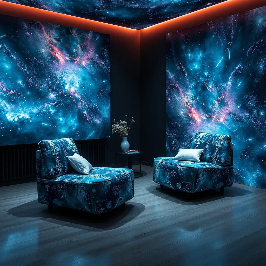 Galaxy Sheets Twin: A Cosmic Touch for Interiors