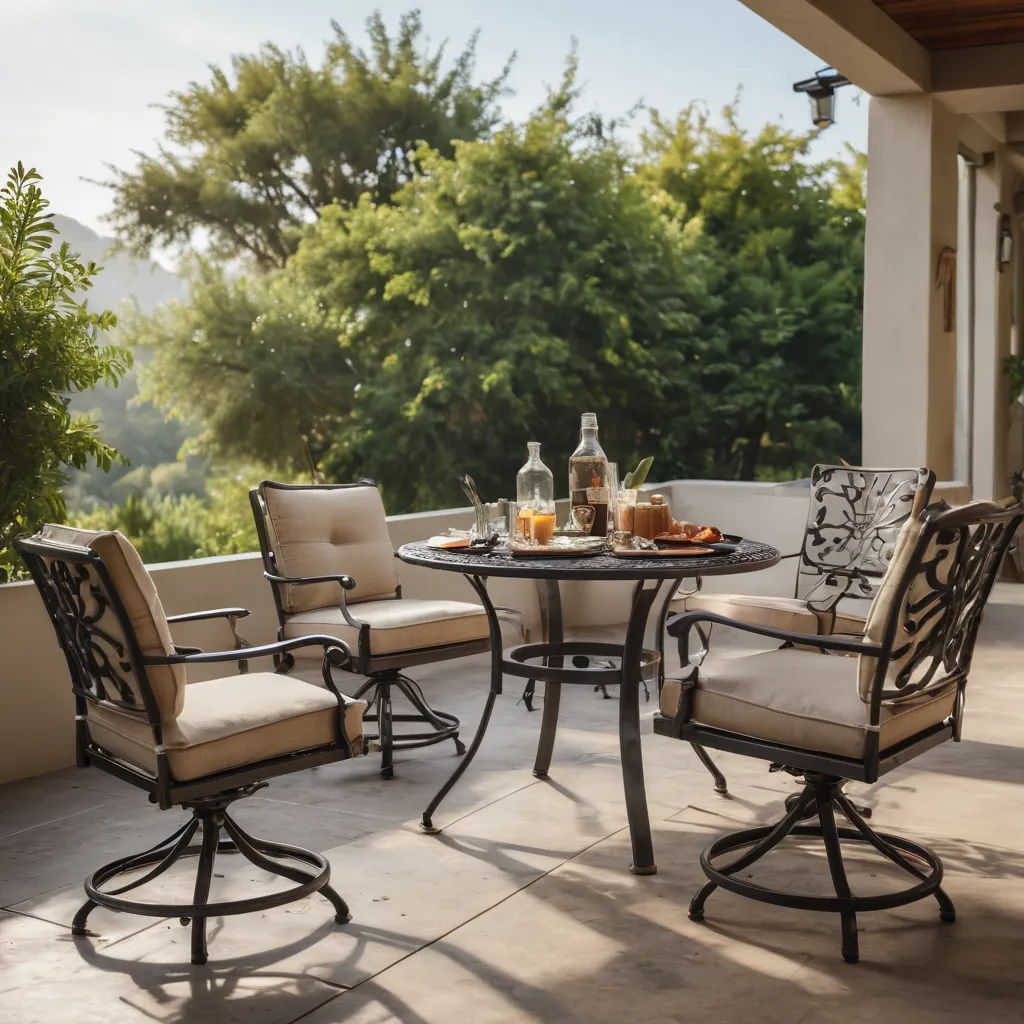 Choosing the Perfect Patio Table Sets with Swivel Chairs