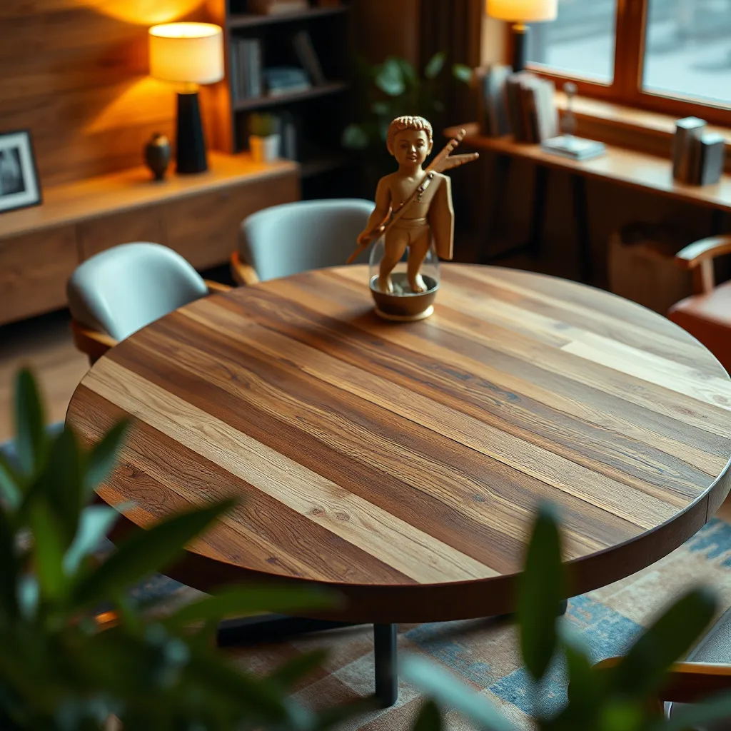 Discovering the Many Uses of a 20 Inch Round Wood Table Top