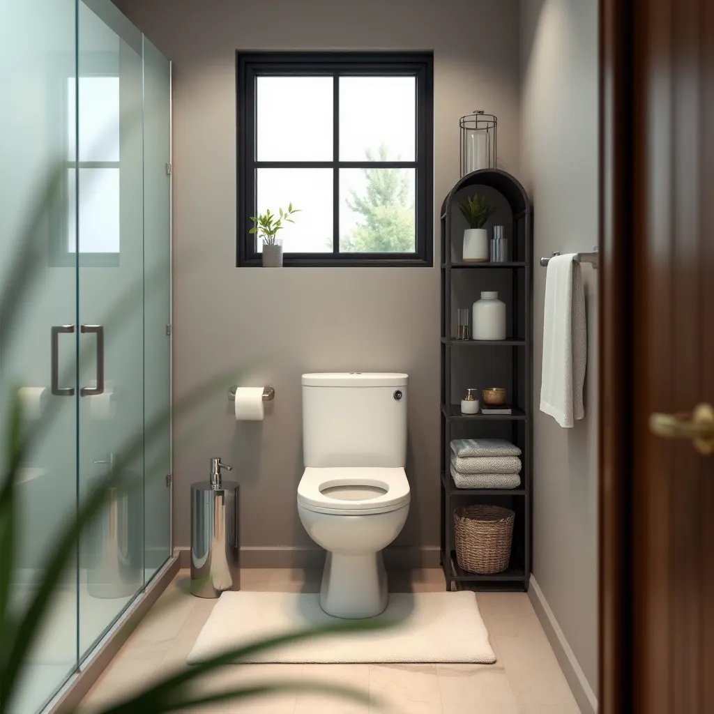 Maximizing Space with 23-Inch Over-the-Toilet Storage