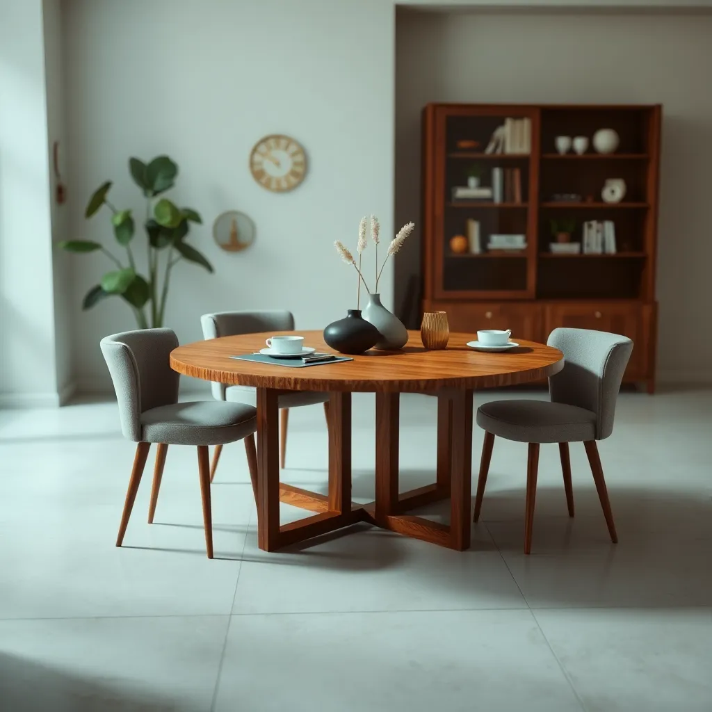 The Importance of Round Tables with Four Chairs